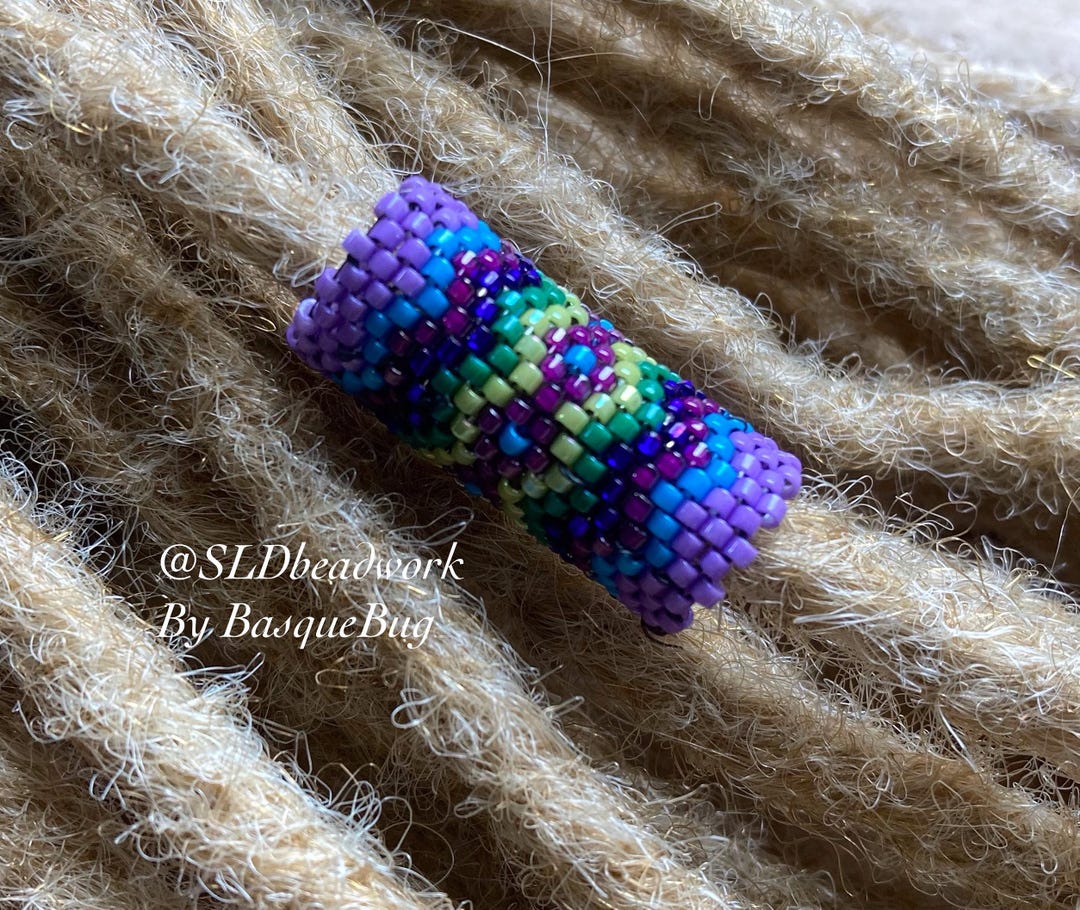 Dreadlocks Jewelry Braids Jewelry Seed Beads Peyote Beaded Hair ...