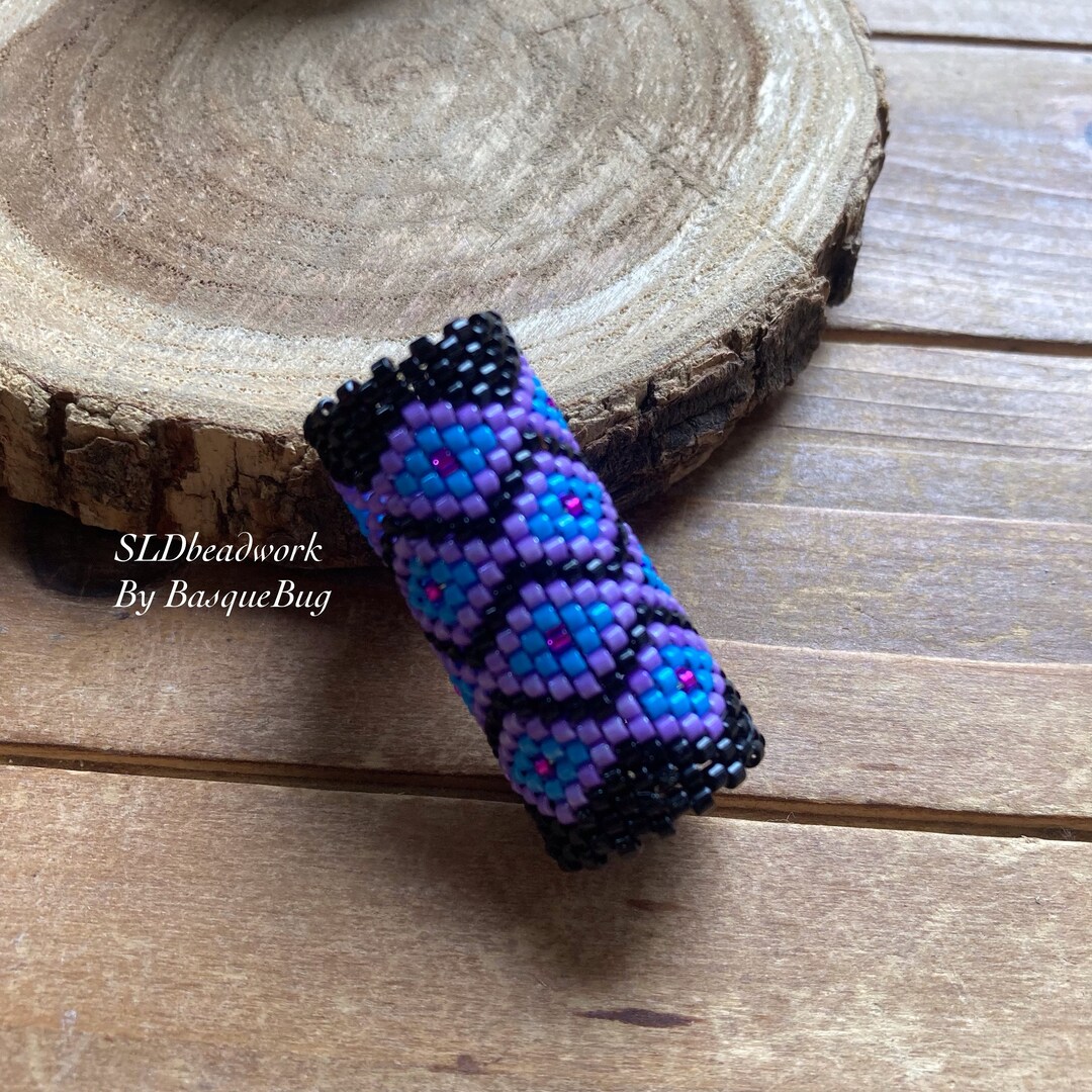 Dreadlocks Jewelry Braids Jewelry Seed Beads Peyote Beaded Hair ...