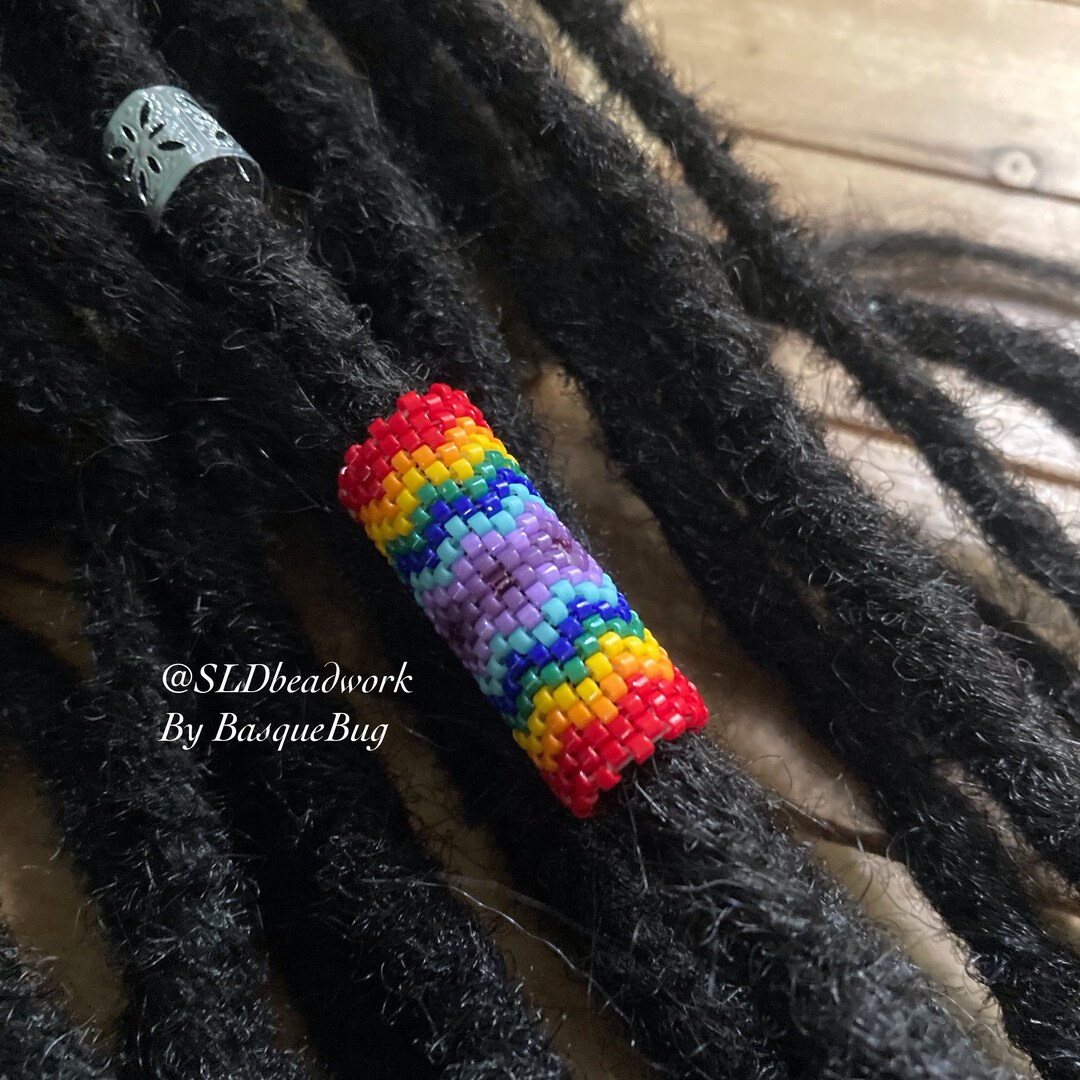 Dreadlocks Jewelry Braids Jewelry Seed Beads Peyote Beaded Hair ...