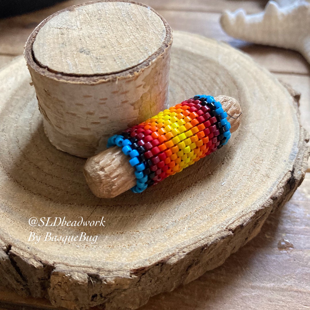 Dreads Jewelry Dreadlocks Braids Jewelry Peyote Beads Native Beaded ...