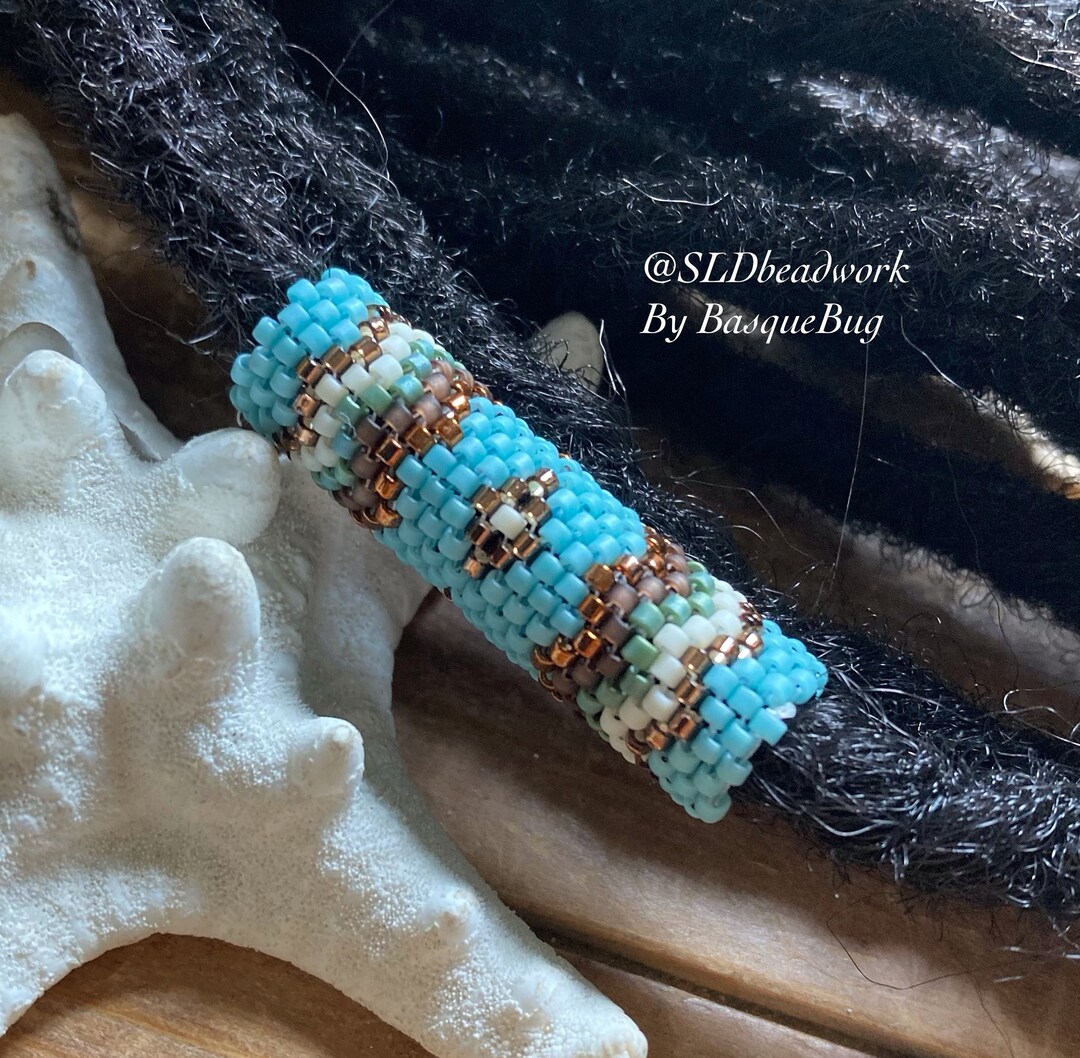 Dreadlocks Jewelry Braids Jewelry Seed Beads Peyote Beaded Hair ...