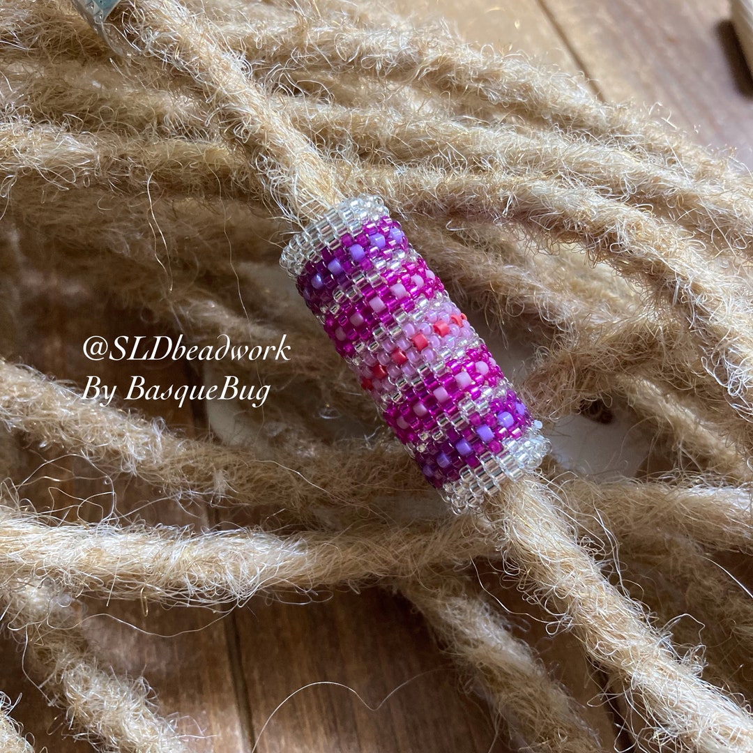 Dreadlocks Jewelry Braids Jewelry Seed Beads Peyote Beaded Hair ...