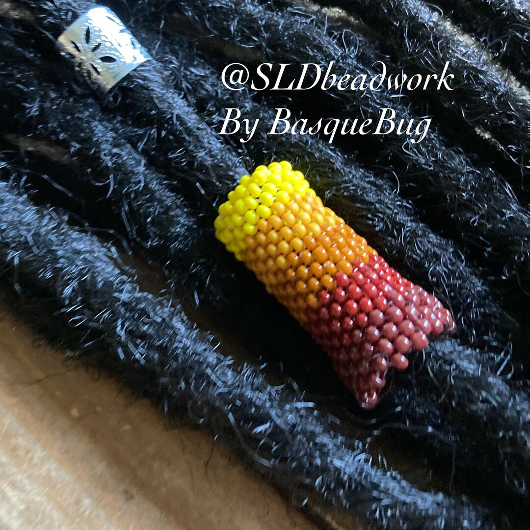 Dreadlocks Jewelry Braids Jewelry Seed Beads Peyote Beaded Hair ...
