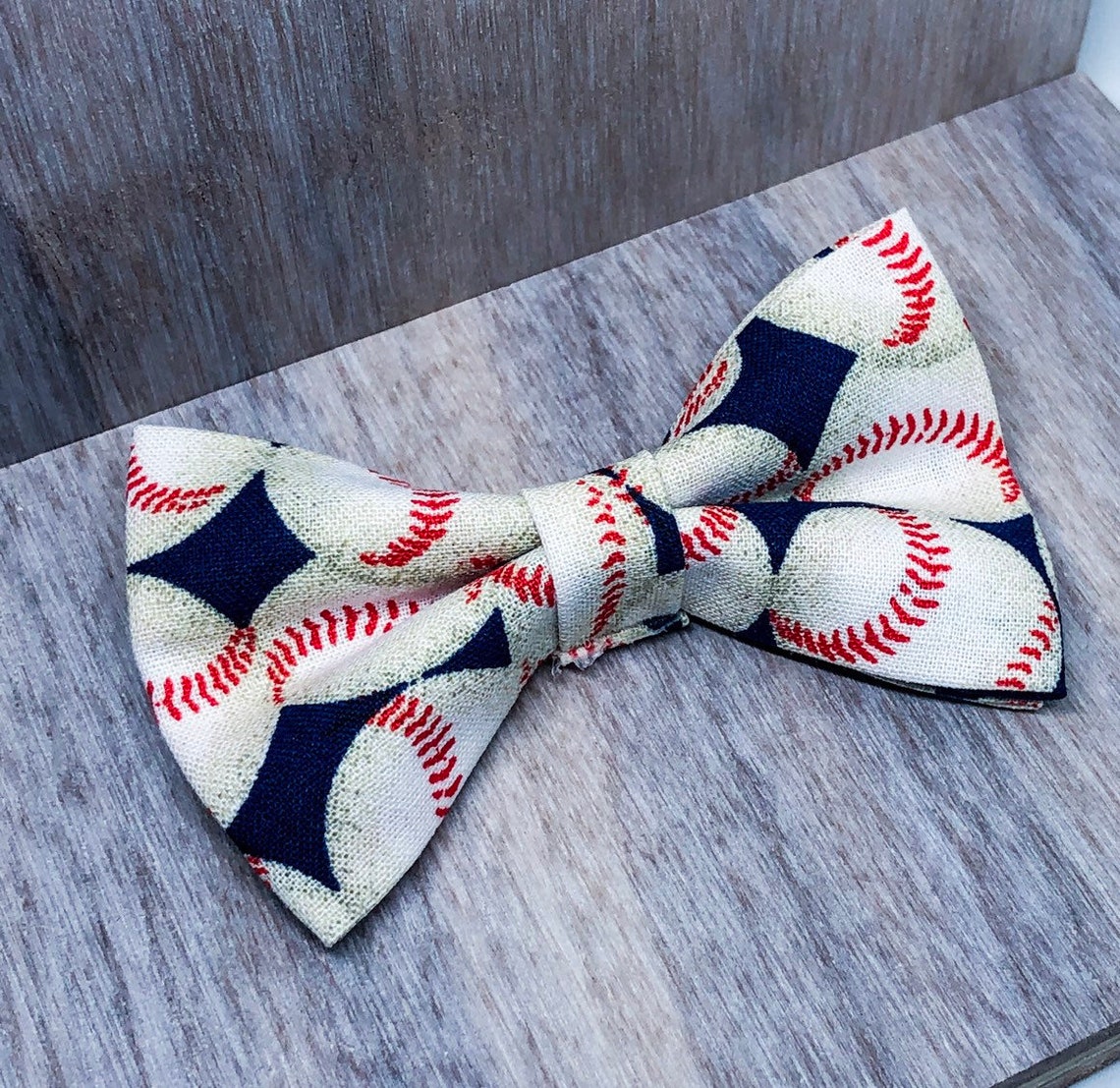Baseball Bow Tie - Etsy
