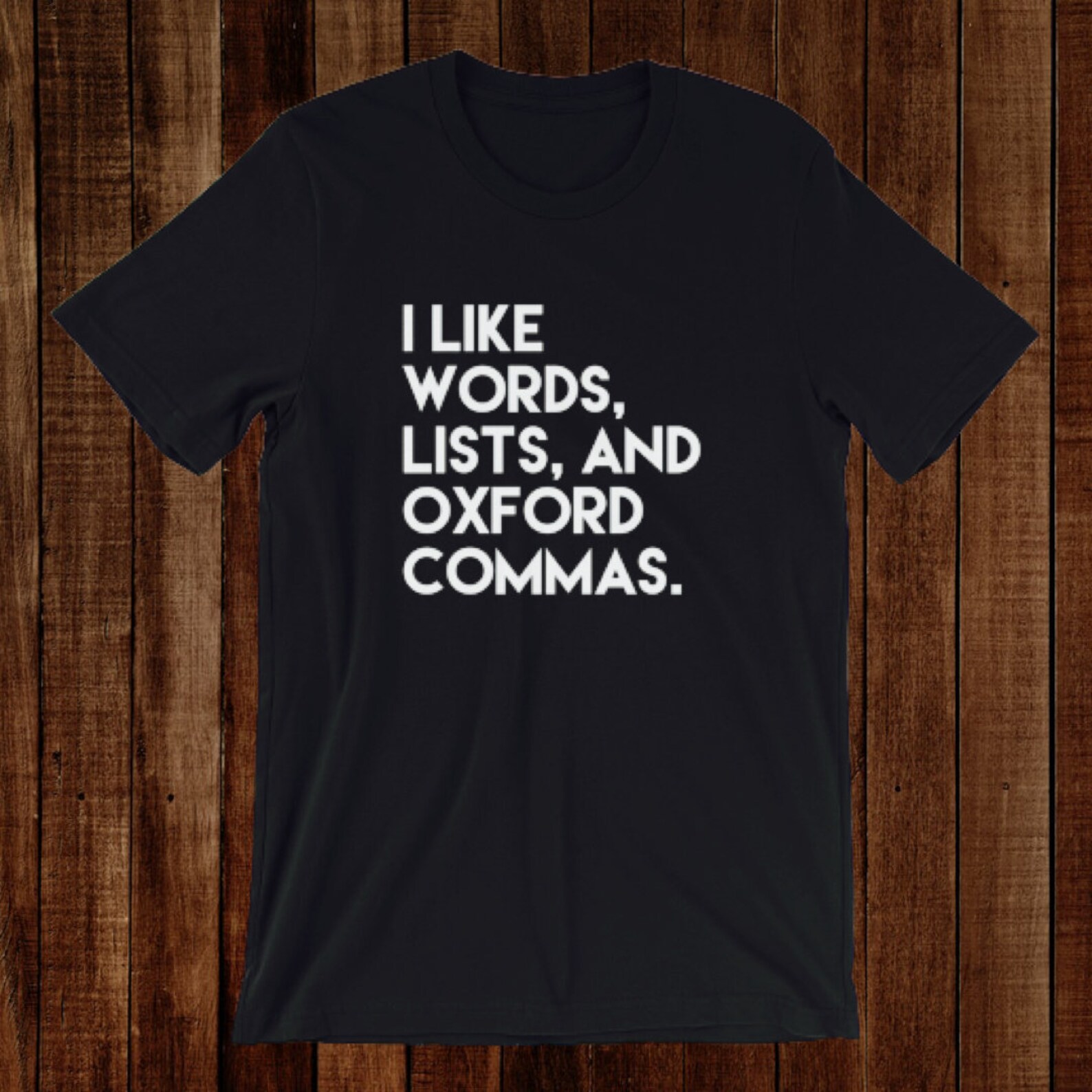 Oxford Commas T-shirt | Grammar T-shirt | Gift for Teacher | Gift for ...