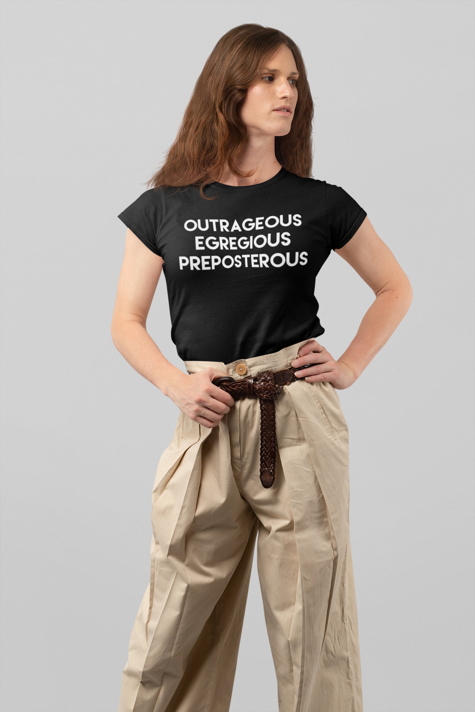 Outrageous, Egregious, Preposterous Short-sleeve T-shirt | Tshirt for ...