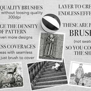 Procreate: Seamless Crosshatch Pattern Brushes - Etsy