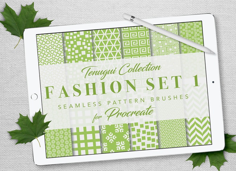 Procreate: Seamless Pattern Brushes fashion Patterns - Etsy