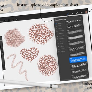Procreate: Seamless Animal Print Pattern Brushset Two - Etsy