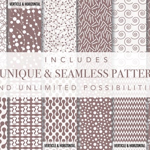 Procreate: Organics 1 Seamless Pattern Brushes - Etsy