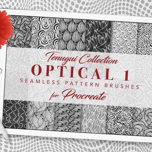 Procreate: Seamless Crosshatch Pattern Brushes - Etsy