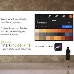 Procreate: Color Palette - Monet - Etretat Sunset - Etsy