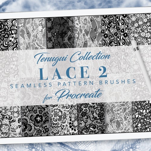 Procreate: Damask Seamless Pattern Brushes | Etsy