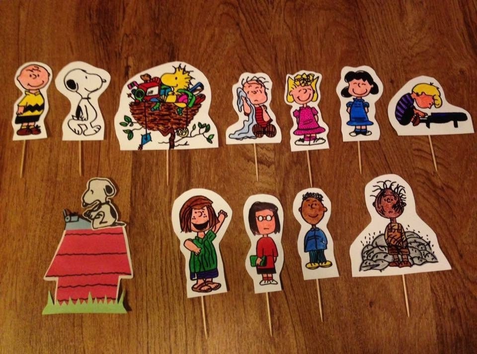 Peanuts Character Drawings - Etsy