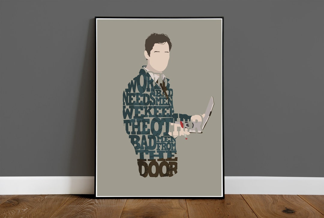 True Detective - Rust Cohle Typography Quote Poster - Minimalist Movie ...