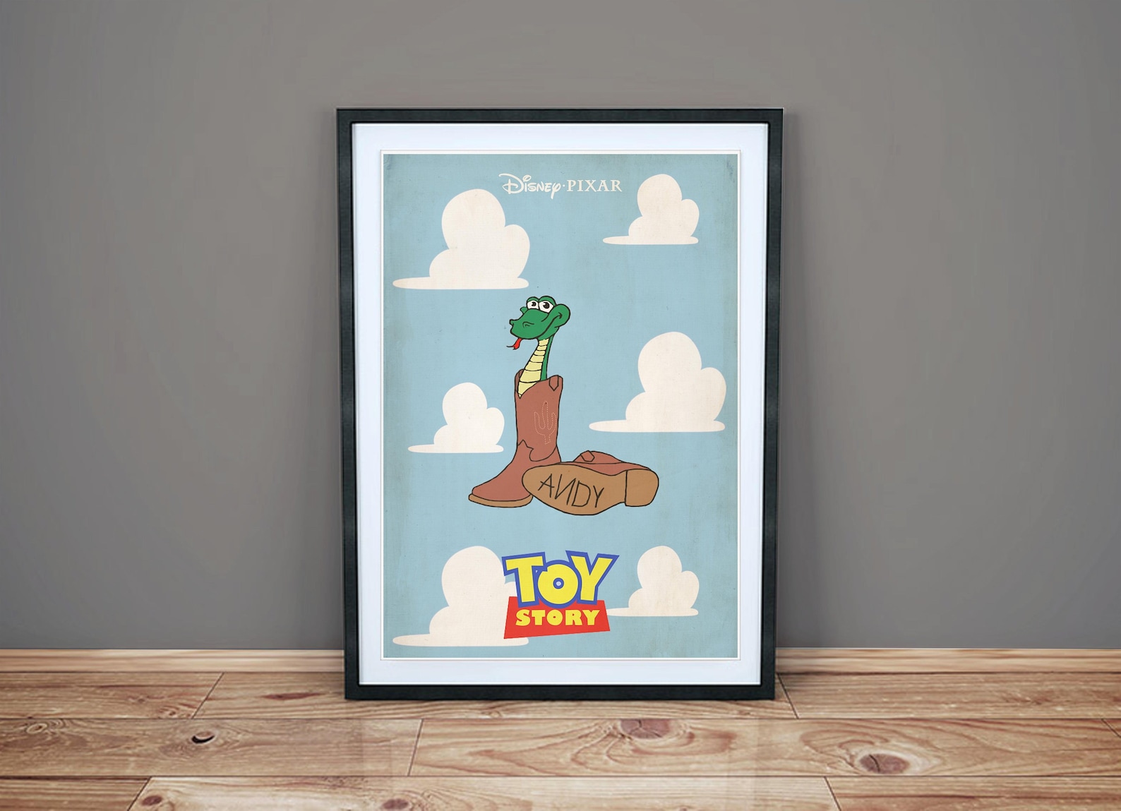 Toy Story - There's a Snake in My Boot - Woody's Boots - Minimalist ...