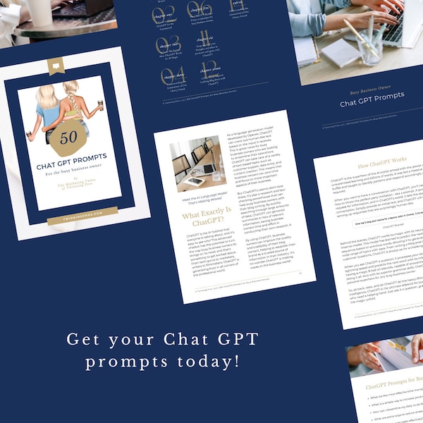 Prompts Chat Gpt - Etsy