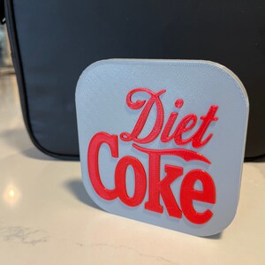 Diet Coke 3D Printed Sign - Etsy