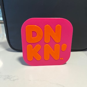 Dunkin’ Donuts 3D Printed Sign. - Etsy