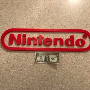 2ft or 4ft HUGE Nintendo Nintendo Switch Video Game Logo Sign (man Cave ...