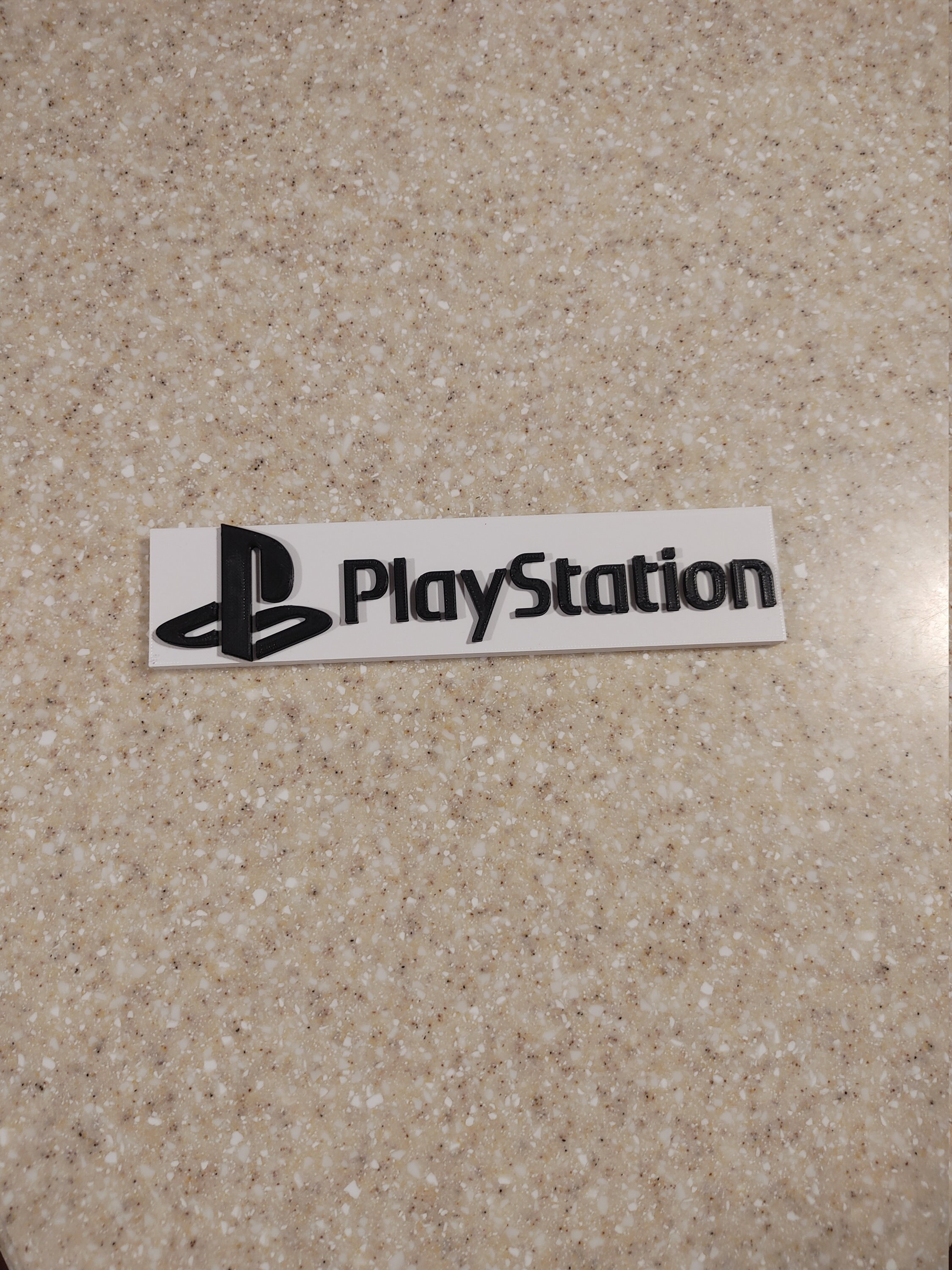 Playstation Style Logo Sign 8in shelf Sign Game Room Decor | Etsy