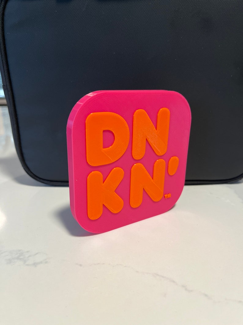 Dunkin’ Donuts 3D Printed Sign. - Etsy