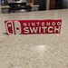 Nintendo Switch Video Game Logo Sign 7.5in 3D Printed Man - Etsy