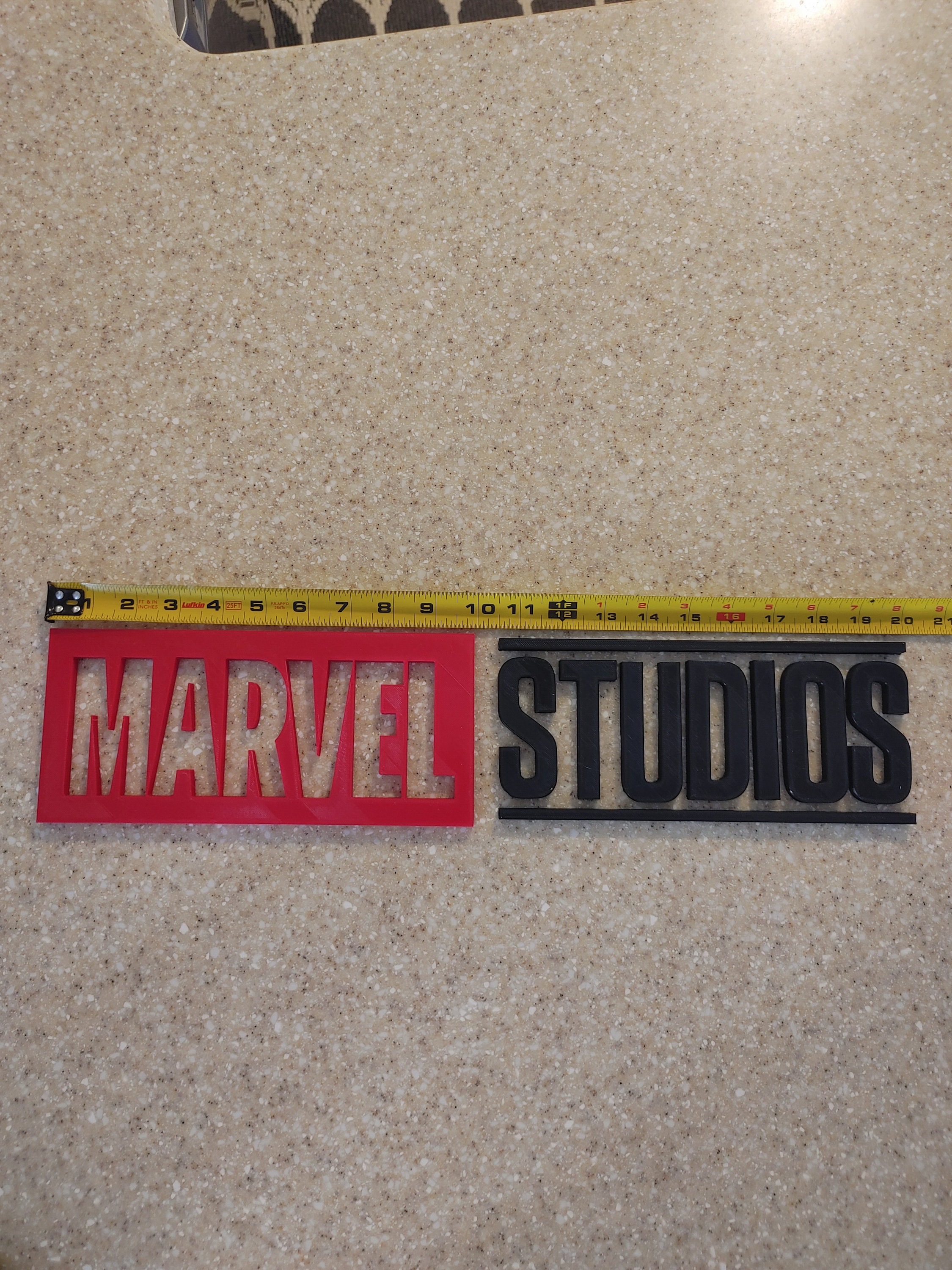 Marvel Studios HUGE 20in Logo Sign (man Cave, Game Room, Stocking ...