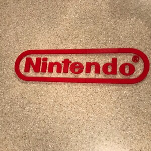 2ft or 4ft HUGE Nintendo Nintendo Switch Video Game Logo Sign (man Cave ...
