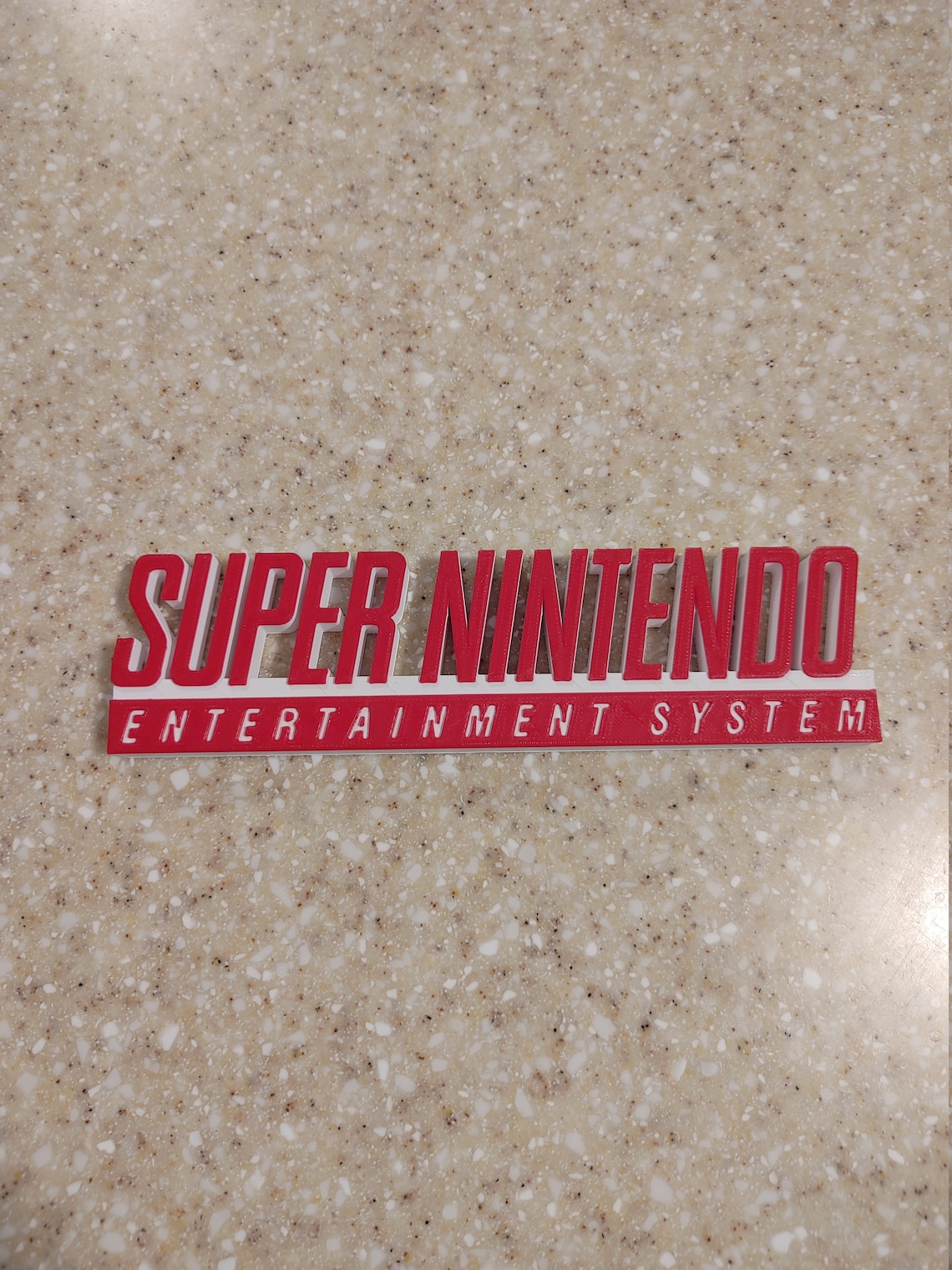 Super Nintendo SNES Video Game Logo Sign 7.5in 3D Printed - Etsy