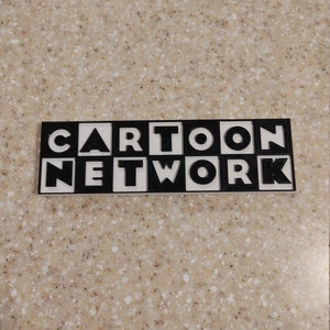 Cartoon Network Style Logo Sign! ~6.75in (game Room, Theater Room ...