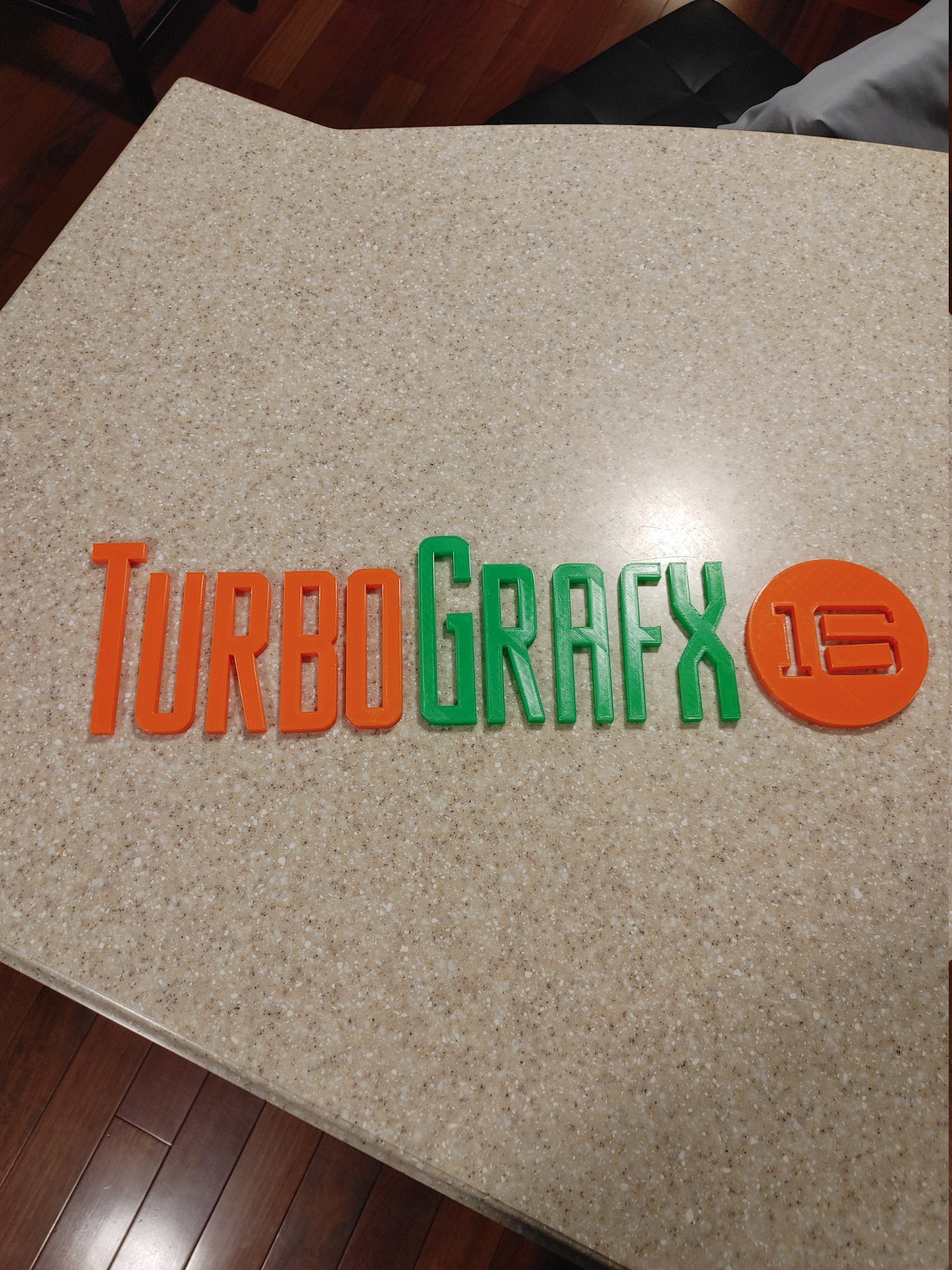 Turbografx 16 HUGE 30in Logo Sign game Room Gamer Gift | Etsy