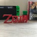 Legend of Zelda Video Game Logo Sign Decoration 7.5in videogame, Decor ...