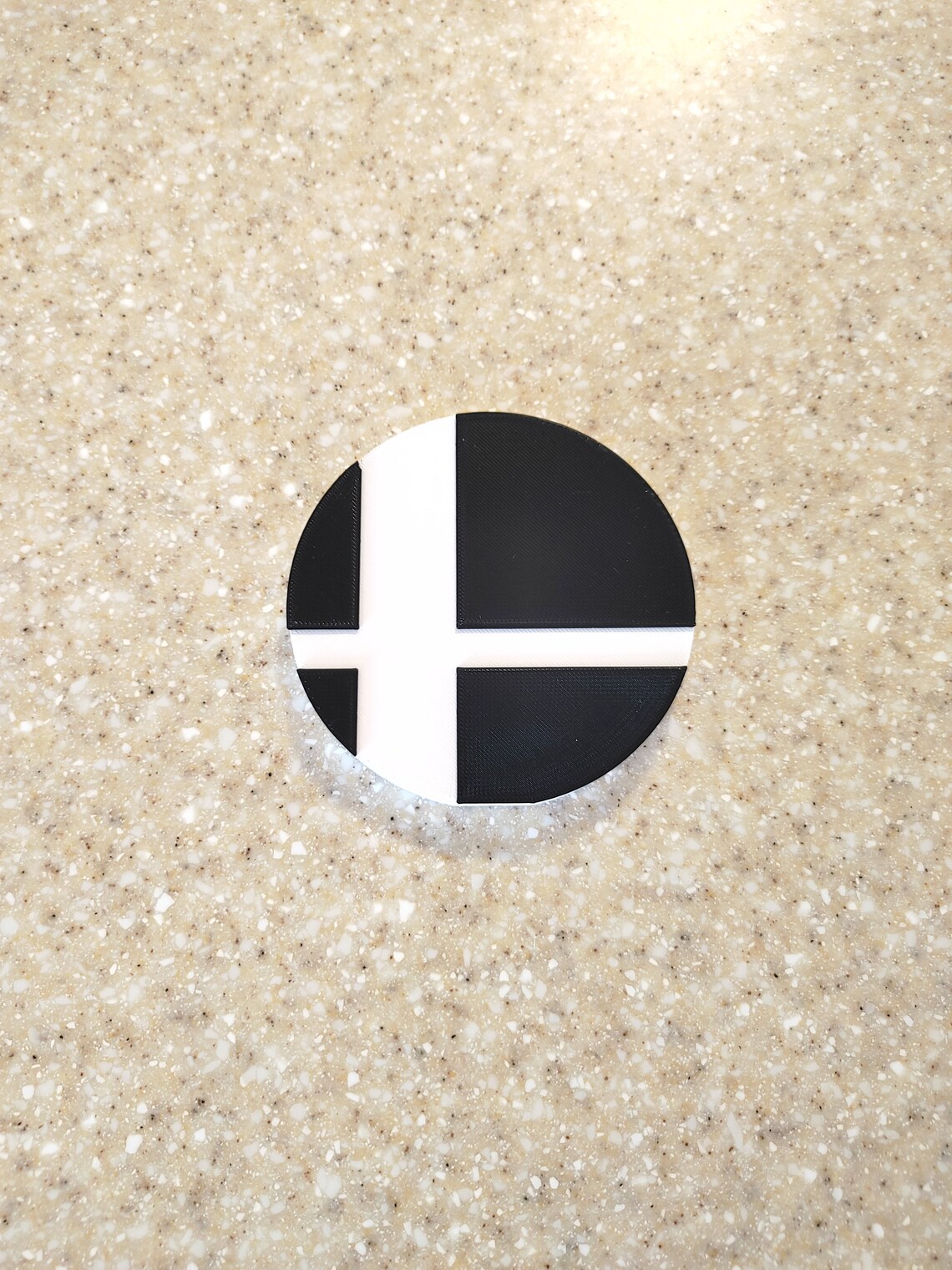 Super Smash Bros Smash Ball Logo Sign Decor 4.5in - Etsy