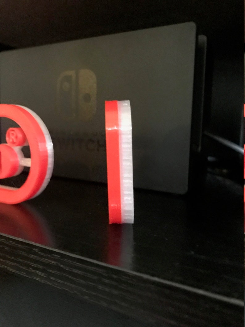 Nintendo Switch Joy Con Video Game Logo Sign (3D Printed, Man Cave ...