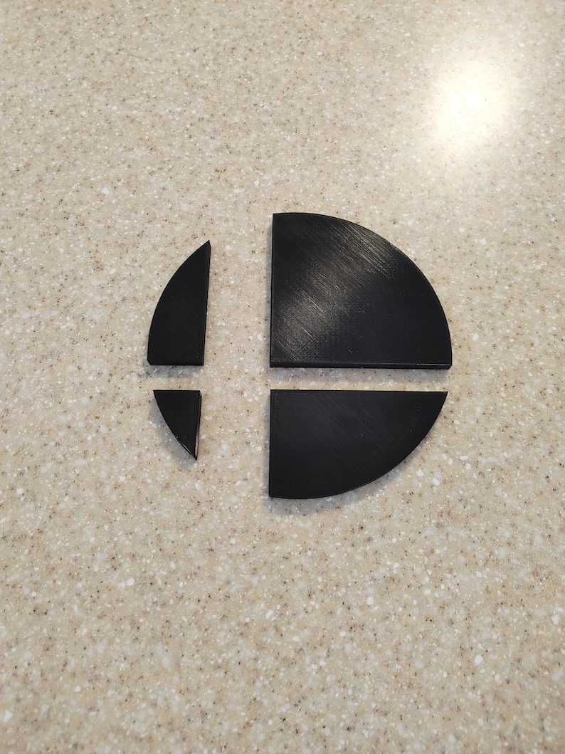 Super Smash Bros 8in Smash Ball Logo Sign man Cave Game | Etsy