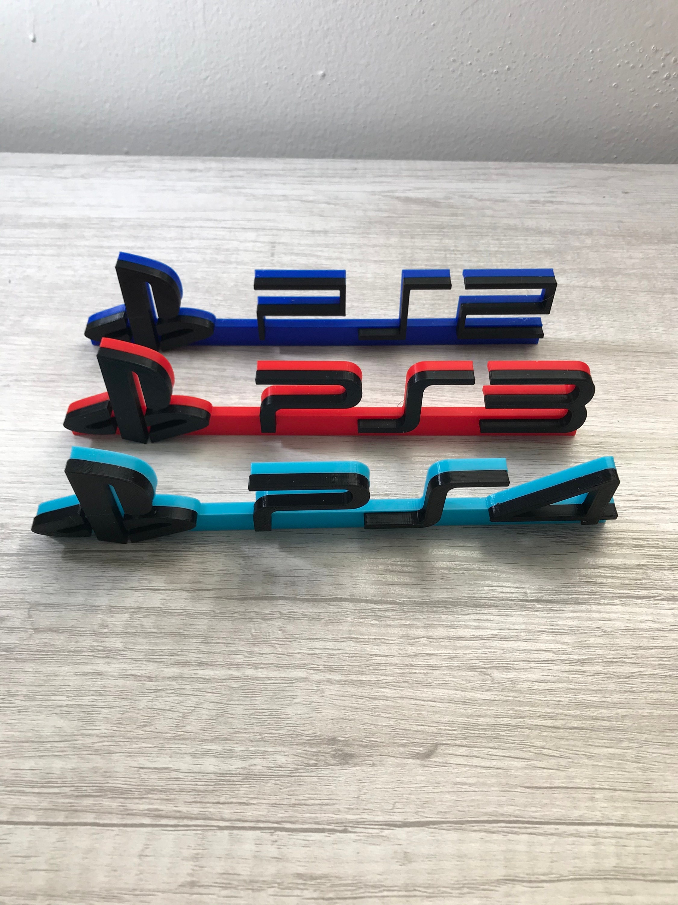 Playstation PS2 PS3 PS4 Video Game Logo Sign Decoration - Etsy