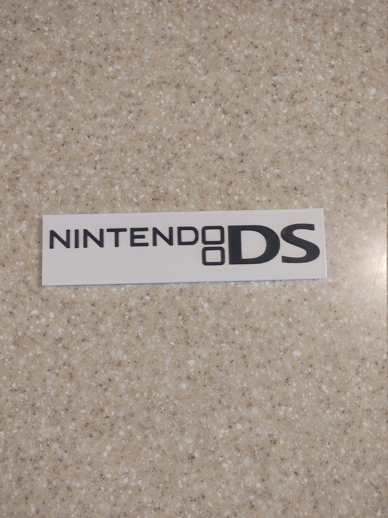 Nintendo DS Style Logo Wall Shelf Sign 3d Printed game room | Etsy