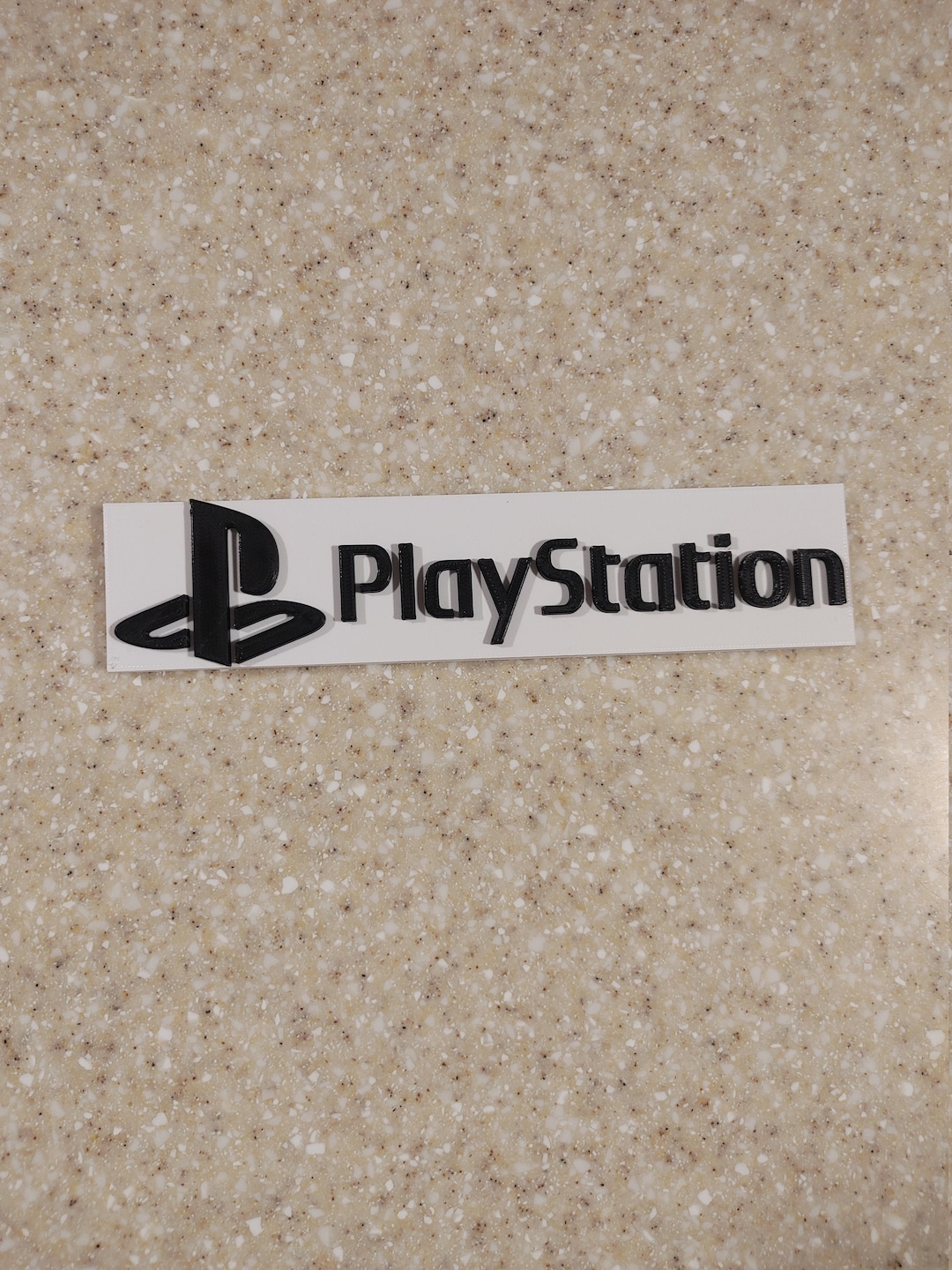 Playstation Style Logo Sign 8in shelf Sign, Game Room, Decor, Video ...