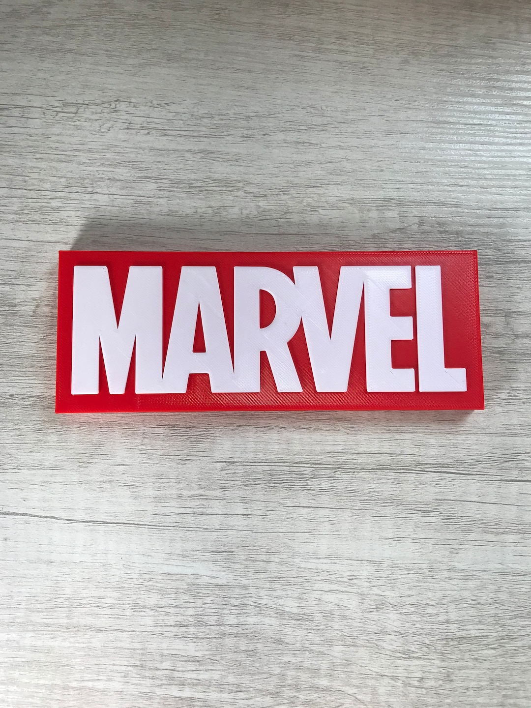 Marvel Studios Style Logo Sign Decor ~7in (man Cave, Game Room ...