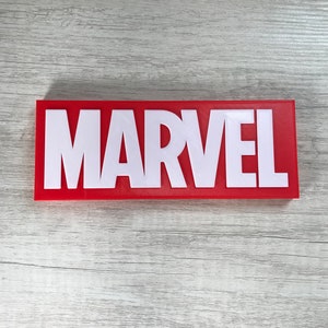 Marvel sign - Etsy