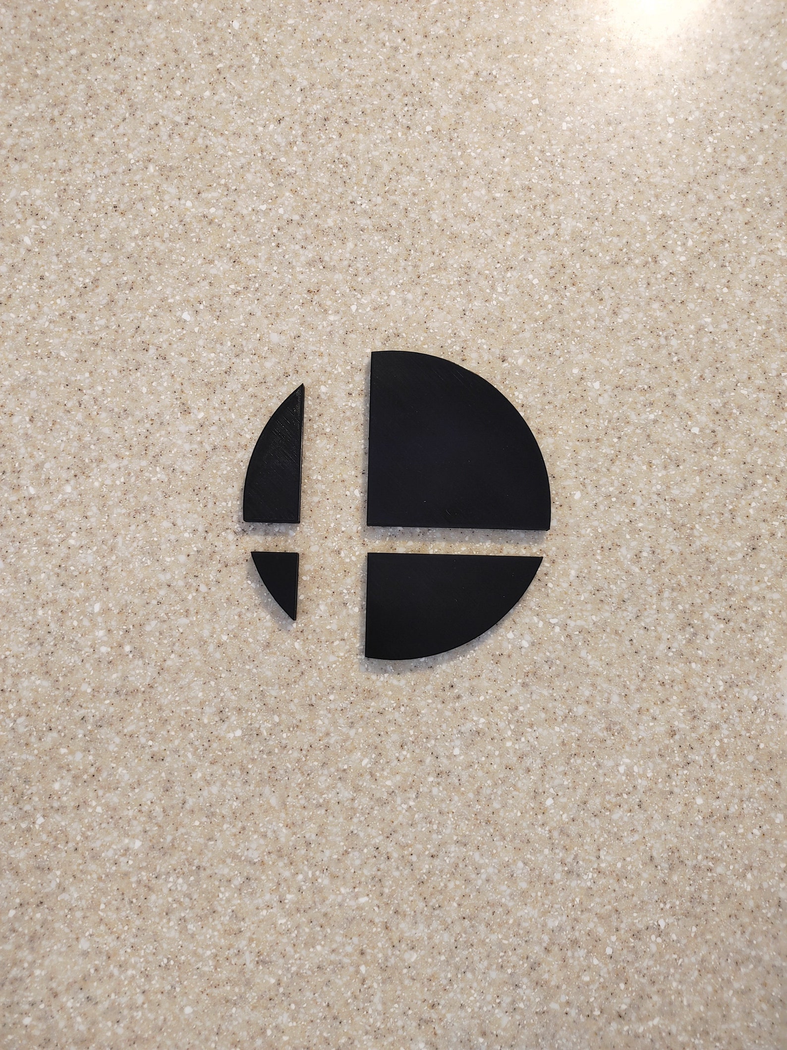 Super Smash Bros 8in Smash Ball Logo Sign man Cave Game | Etsy