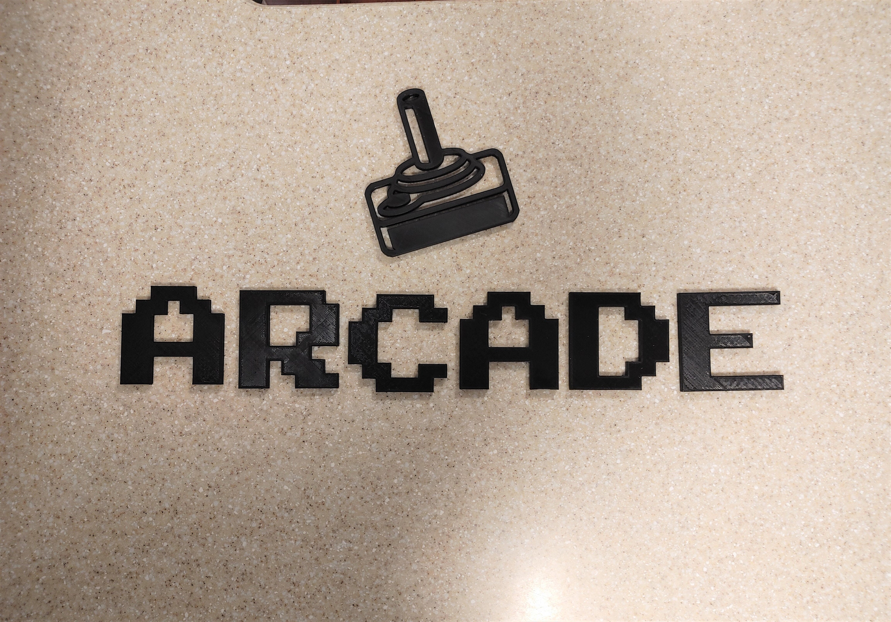 ARCADE Retro Gaming Logo Sign Wall Decoration (game Room, Gift for ...