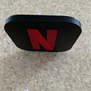 Netflix App Style 3D Printed Logo Sign (game Room, Movie Room, Theater ...
