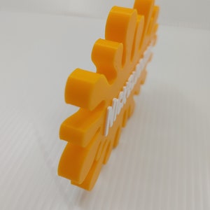 Nickelodeon TV Sign Vintage Splat Decoration 3x5in (decor, Game Room ...