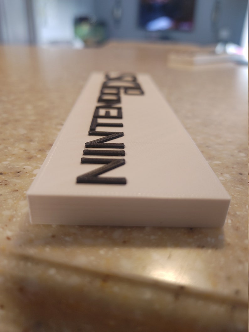 Nintendo DS Style Logo Wall Shelf Sign 3d Printed Game Room - Etsy