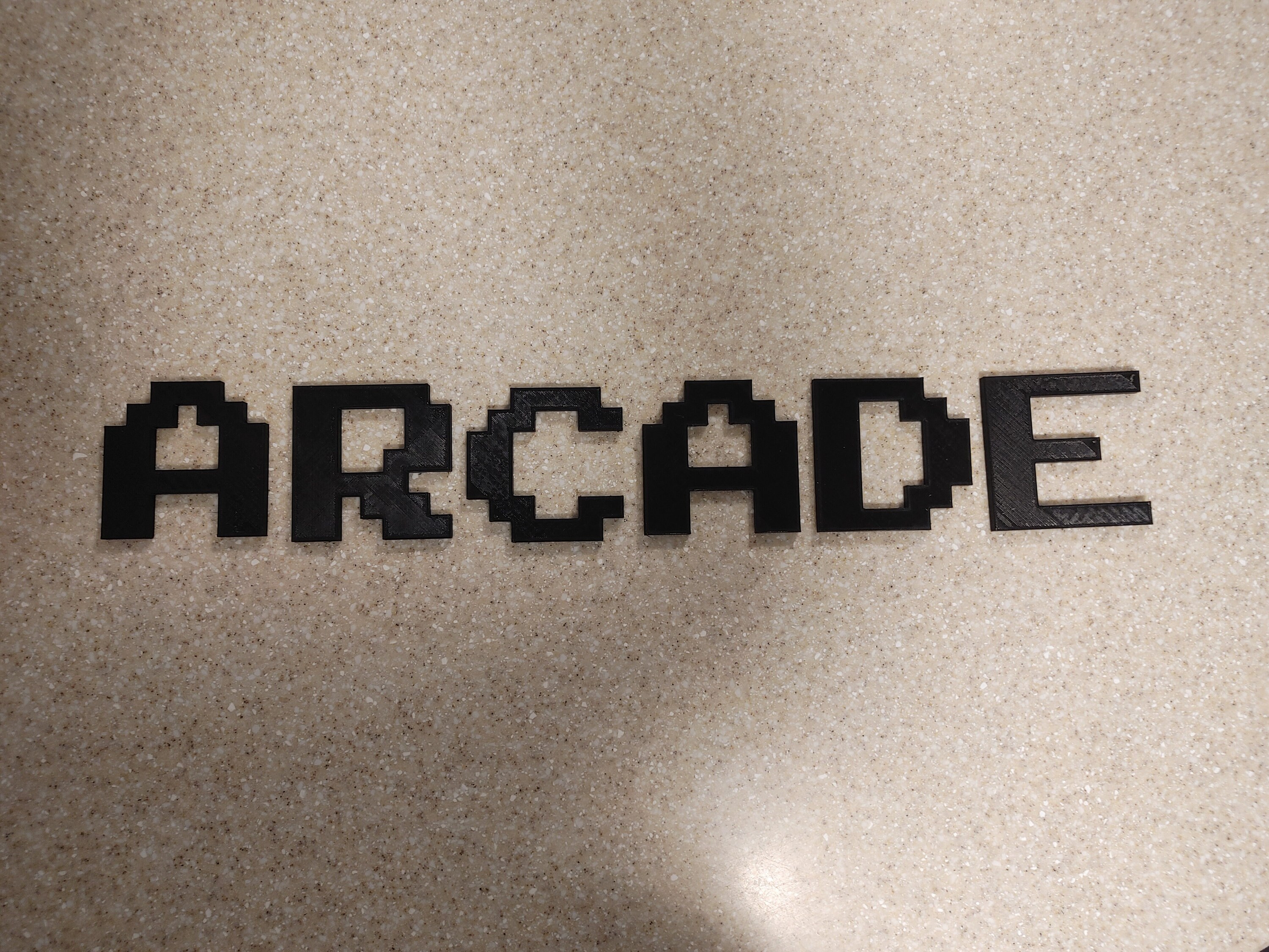 ARCADE Retro Gaming Logo Sign Wall Decoration (game Room, Gift for ...