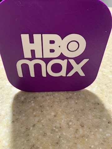 HBO Max App Style 3D Printed Logo Sign game Room Movie Room - Etsy