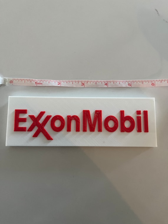 Exxonmobil Logo White