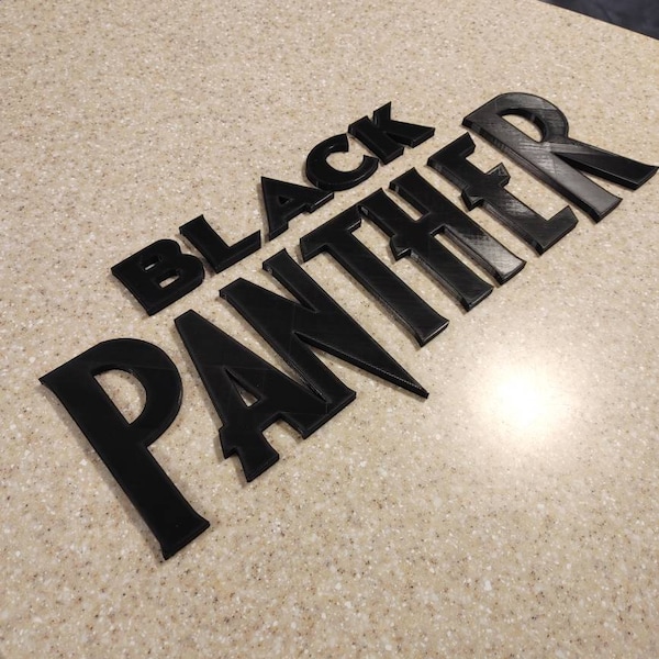 Black Panther Signs - Etsy